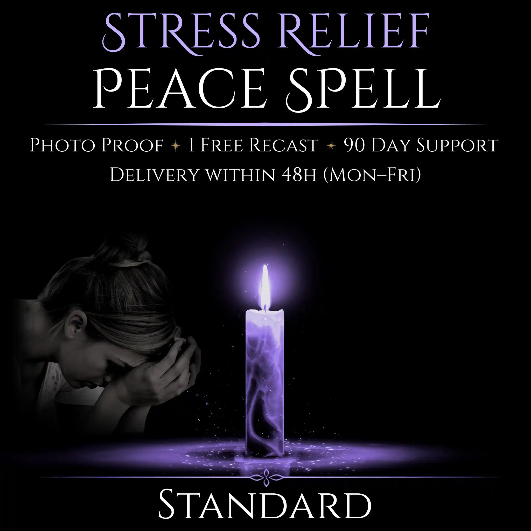 Stress Relief Peace Spell – Wildwood Witch By Freya